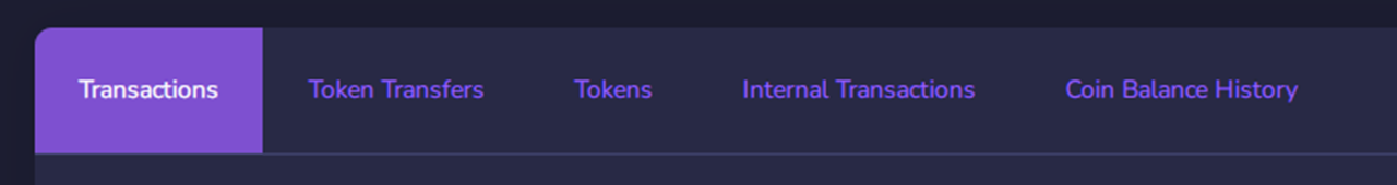 【Songbird Explorer】取引履歴の見方